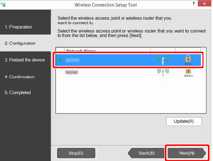 Wi-Fi Connection using a Specified Access Point