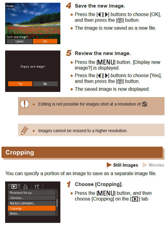 Editing Still Images