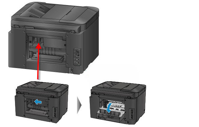 Make sure the paper path guide is properly seated