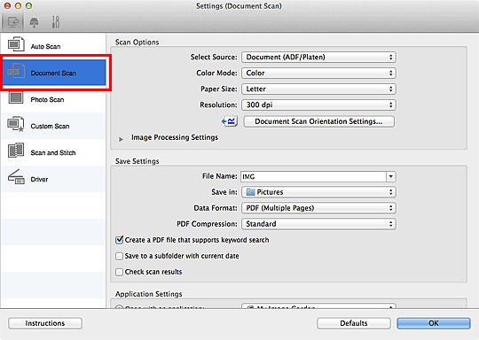 Scanning Multiple Documents at One Time from the ADF (Auto Document ...