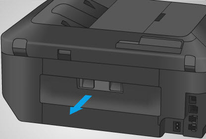Remove a Paper Jam inside the of the PIXMA MX722, MX922