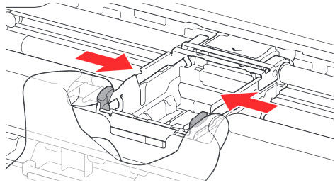 Removing / Reseating the Print Head - iP110