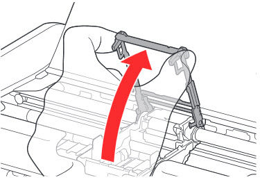 Removing / Reseating the Print Head - iP110