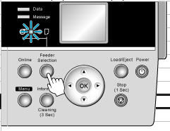 How to load roll paper - iPF605