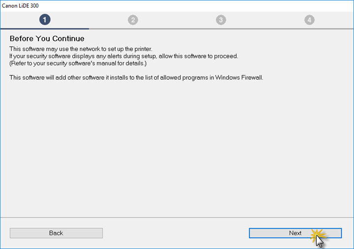 How to Install the Drivers and Software (Windows) - LiDE 300