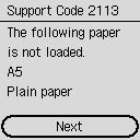 Paper Settings - GX3020