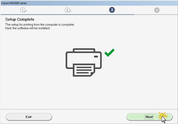 Wireless Setup with a USB Cable on a Windows Computer - PIXMA MG3620