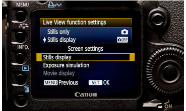 QuickGuide to EOS Live View Features