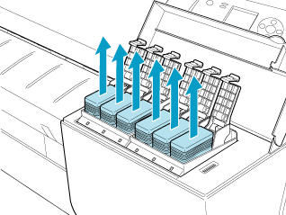 Printer transport preparation - iPF720