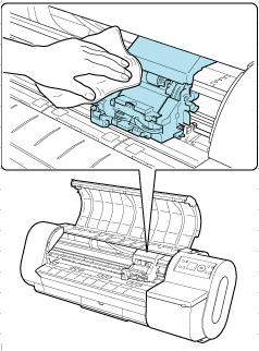 How to replace the printhead - iPF720