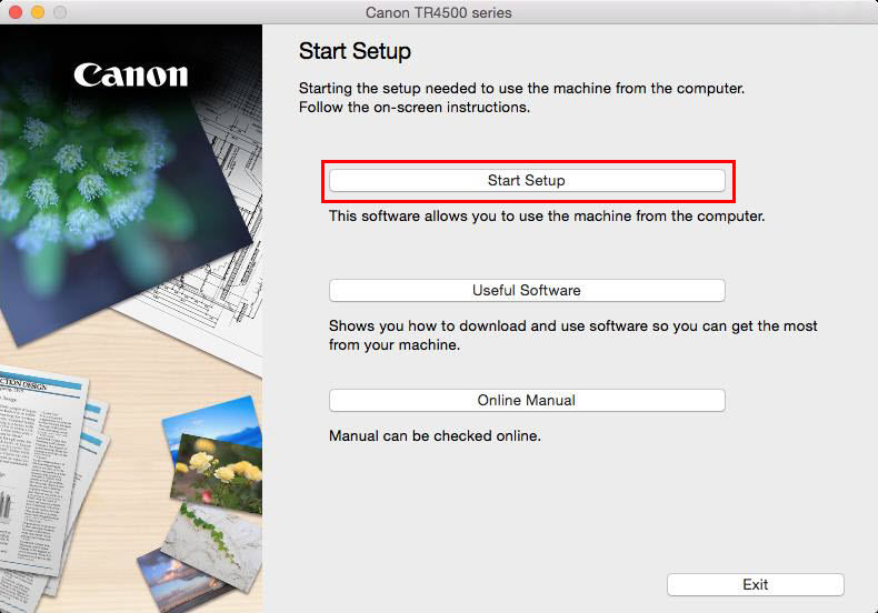 PIXMA TR4520 / TR4522 Easy Wireless Connect Setup - Mac