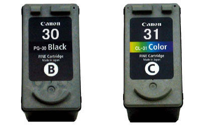 Supported ink cartridges MP470