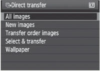 How to transfer images to personal computer from the EOS 5D Mk II