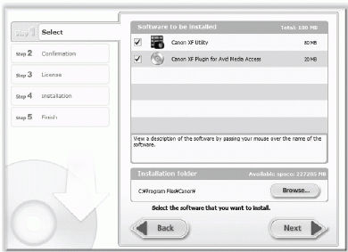 Installing and Uninstalling Canon XF Utility (Windows)