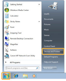 Restoring the Default Print Settings (Windows)