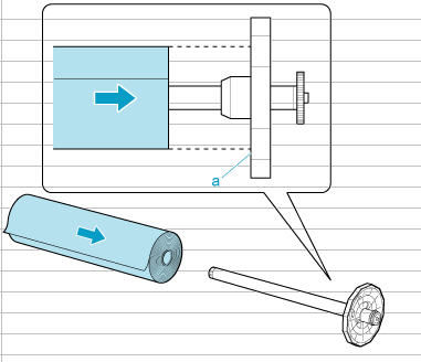 How to load roll paper - iPF605