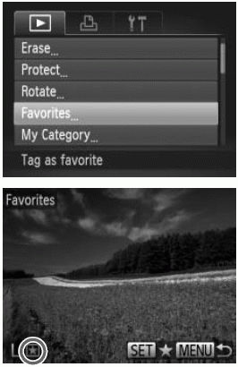 Tagging Images as Favorites