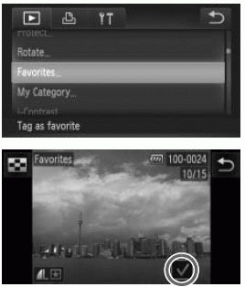 Tagging Images as Favorites