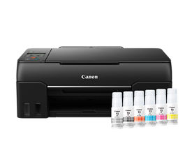Canon Multifuncional PIXMA G610 + Kit de tintas GI- 13 bk,C,M,Y,GY,R ...