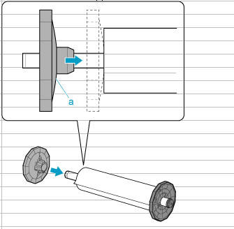 How to load roll paper - iPF605