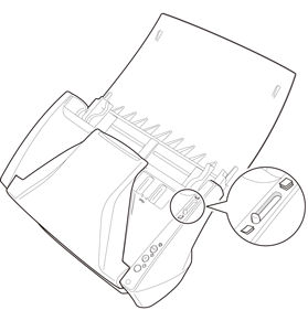 Placing Cards in the Scanner