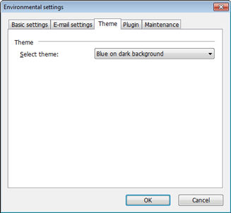 Environmental Settings (CaptureOnTouch)