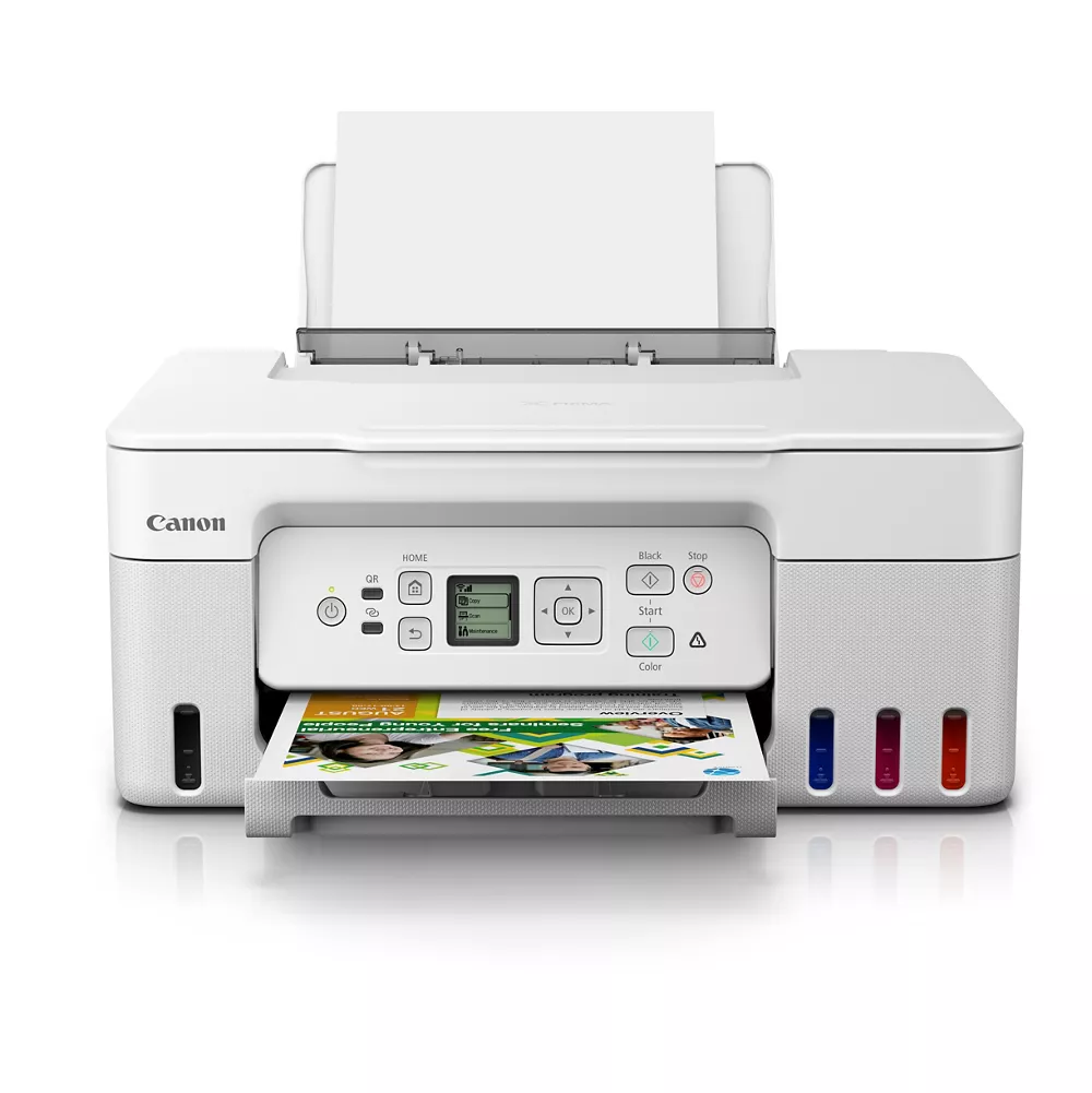 PIXMA, MegaTank, G3270, Wireless, All-in-One, Printer, White