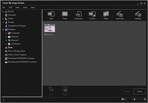 Easy Scanning with Auto Scan