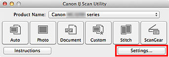 Scanning Multiple Items at One Time with IJ Scan Utility - Mac