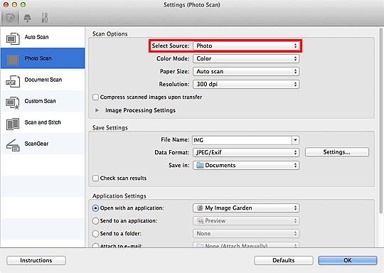 Scanning Multiple Items at One Time with IJ Scan Utility - Mac