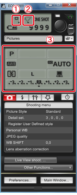 Using the Remote Live View Function in EOS Utility to Shoot Still ...