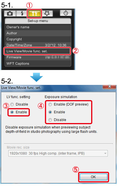 Using the Remote Live View Function in EOS Utility to Shoot Still Photos and Movies Remotely ...