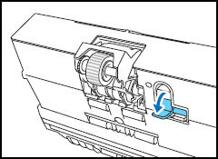 Clean the scanning glass and rollers.
