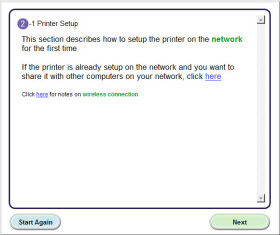 Wireless LAN setup using Advanced Setup Method (Windows) - MX892