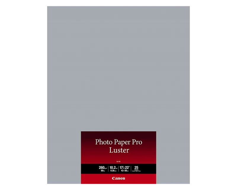 Canon Photo Paper Pro Luster 17x22 (25 Sheets) | Canon U.S.A., Inc.