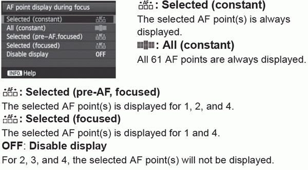 Customizing AF Functions AF2 - AF5