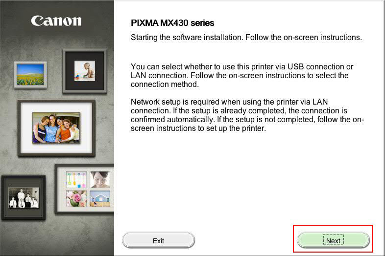 MX432 Software Installation - Macintosh