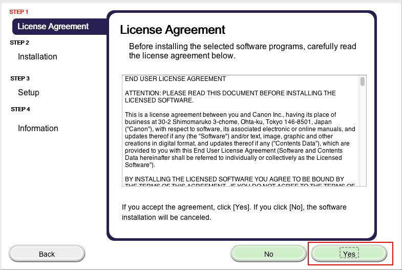 MG5320 Software Installation - Windows
