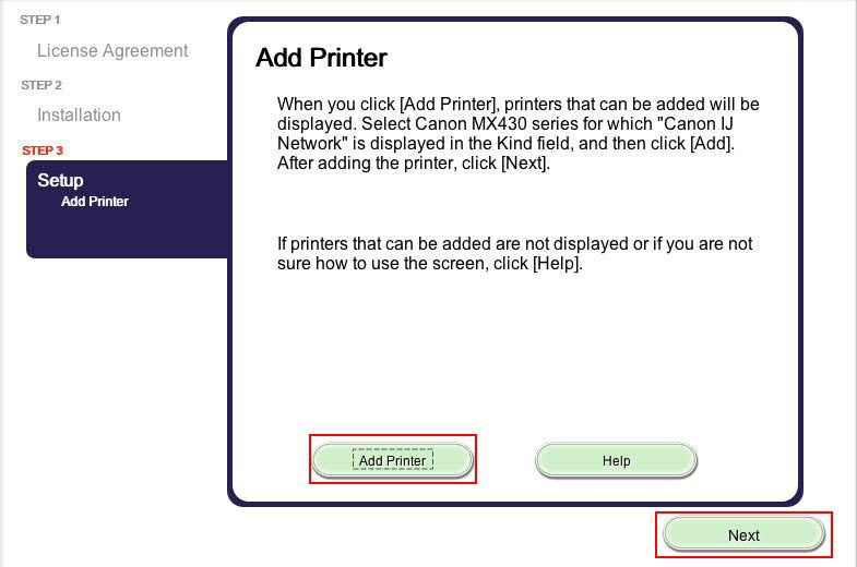 MX432 Software Installation - Macintosh