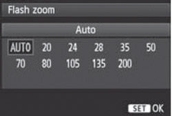 Flash function settings