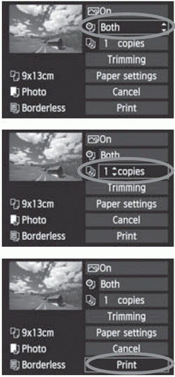 Printing to a PictBridge Compatible Printer