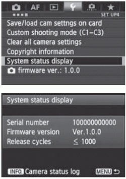 System Status Display