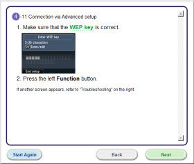 Wireless LAN setup using Advanced Setup Method (Windows) - MG5320