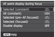 Customizing AF Functions