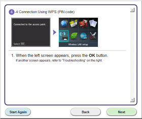 Wireless LAN setup using WPS Method (Windows) - MX892