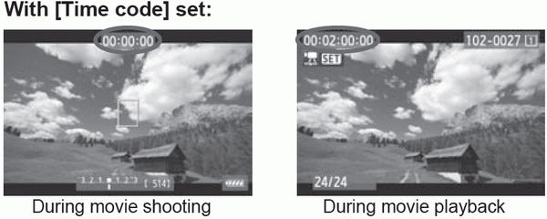 Setting the Time Code