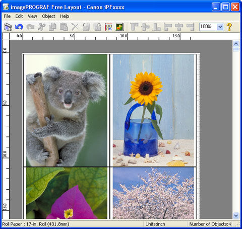 Starting Free Layout (Windows)