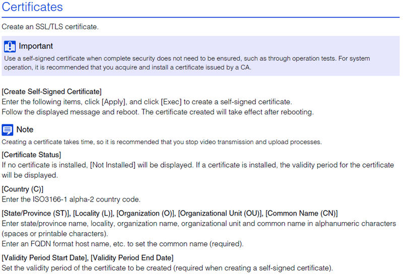 [security] [ssl Tls] Setting Communication Encryption