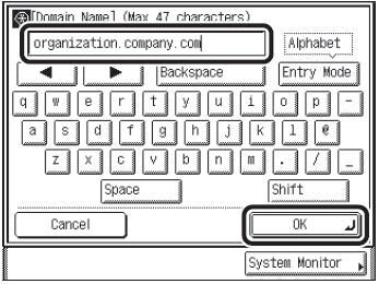 DNS Settings (IPv4) (imageCLASS MF7480/MF7470 Only)