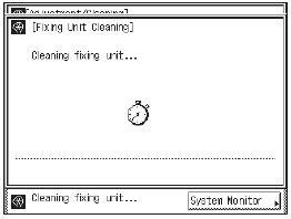 Clean the Fixing Unit